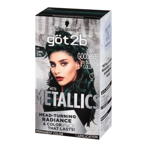 Schwarzkopf | Hair | New Schwarzkopf Got2b Metallics Permanent Hair Dye ...